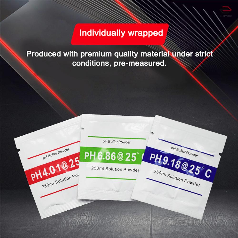 [LOCAL LIFE] PH Meter Calibration Point 3 Type PH Buffer Powder Set ...