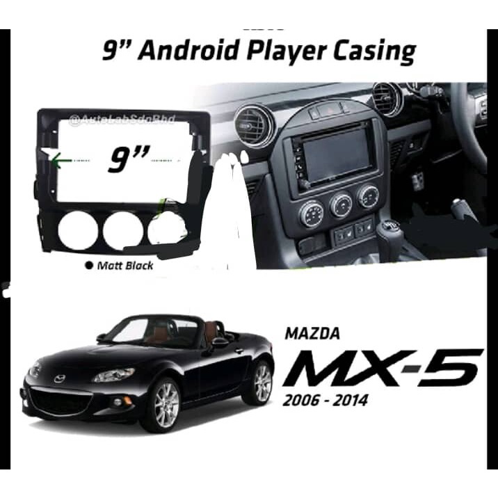 Mazda Mx-5 Rx 8 Android Player + Casing + Foc Reverse Camera 360 3D ...