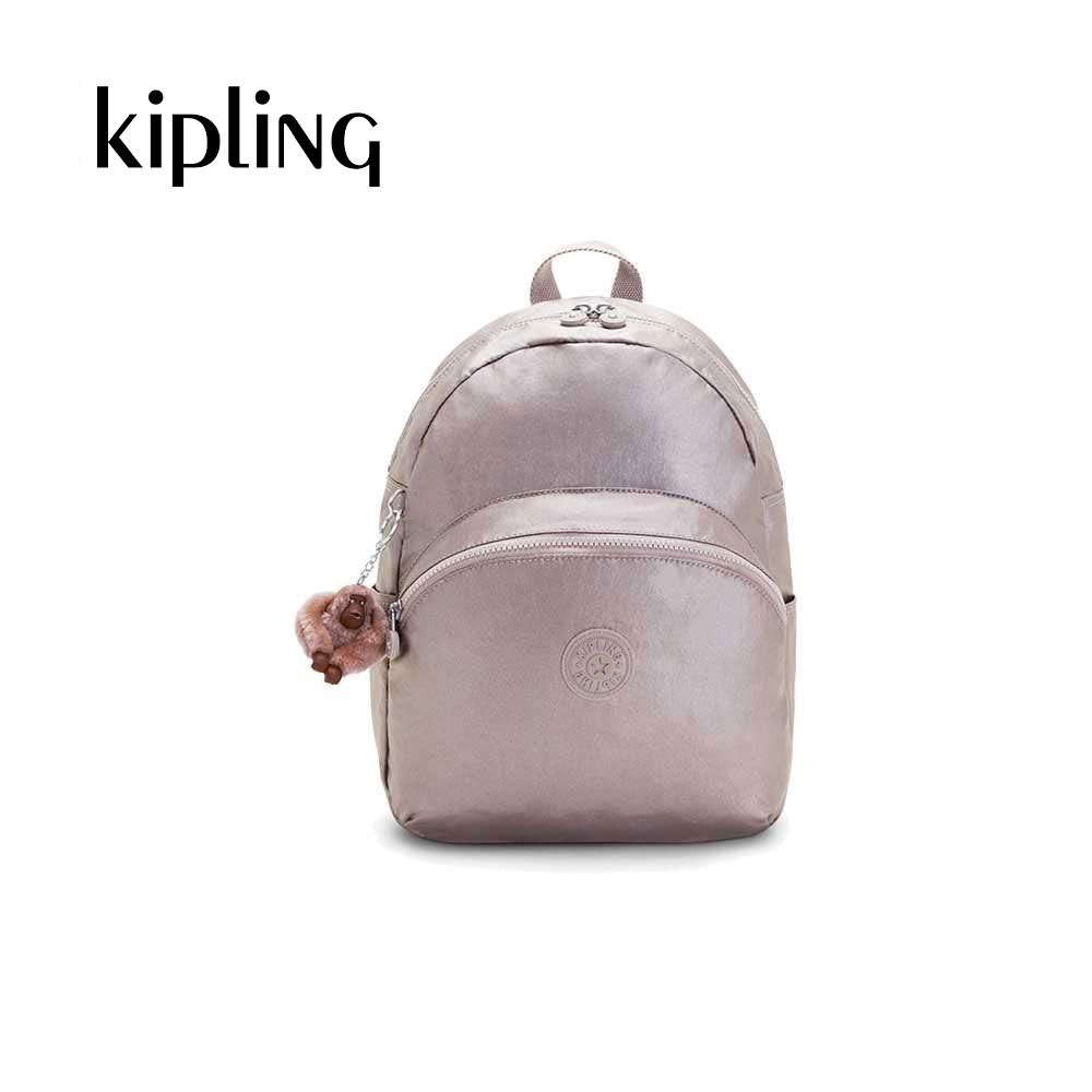 Kipling CHANTRIA M Hazelnut Met Backpack | Shopee Malaysia