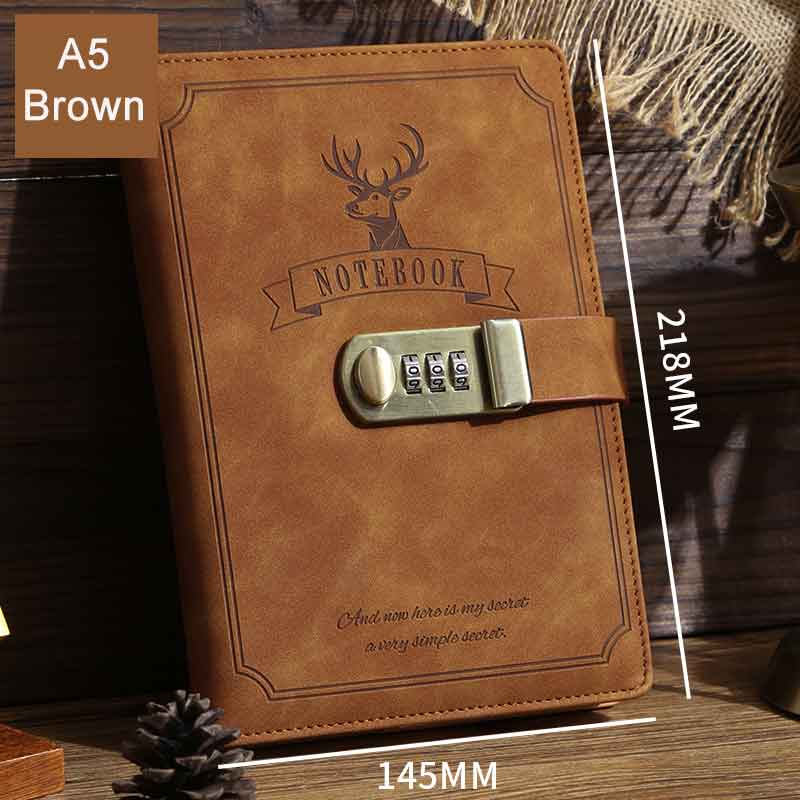 🎁Cipher book with lock diary girl secret pupil cipher notebook boy ...