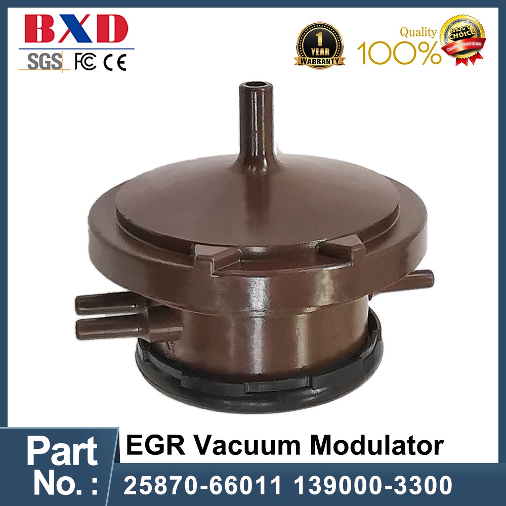 25870-66011 139000-3300 2587066011 Genuine For Toyota Valve Assy, EGR ...