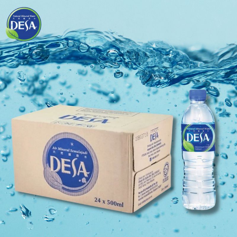 DESA Mineral Water (500ml x 24 Bottles) | Shopee Malaysia