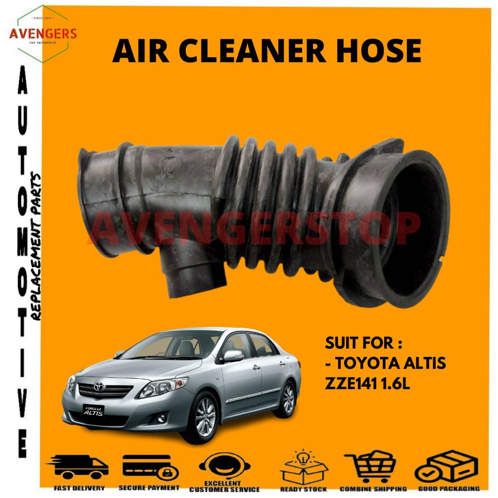 TOYOTA ALTIS ZZE121 ZZE122 ZZE141 ZZE142 AIR INTAKE CLEANER HOSE 100% ...