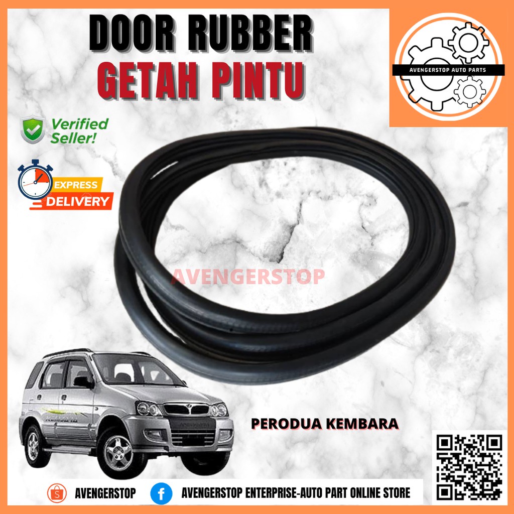 PERODUA KEMBARA DOOR INNER RUBBER GETAH PINTU DEKAT BODY HIGH QUALITY ...
