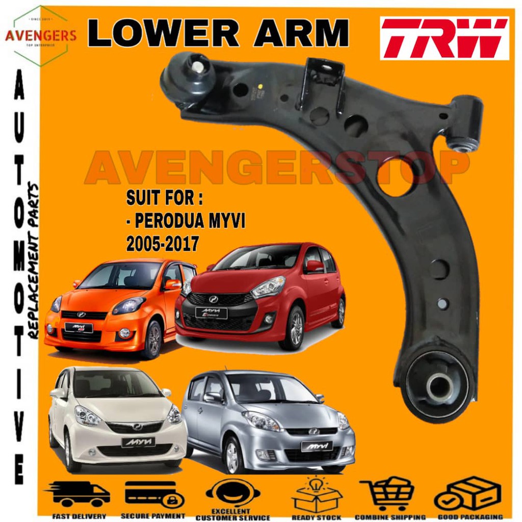 PERODUA MYVI ALL MODEL LOWER ARM FRONT 100% ORIGINAL TRW | Shopee Malaysia