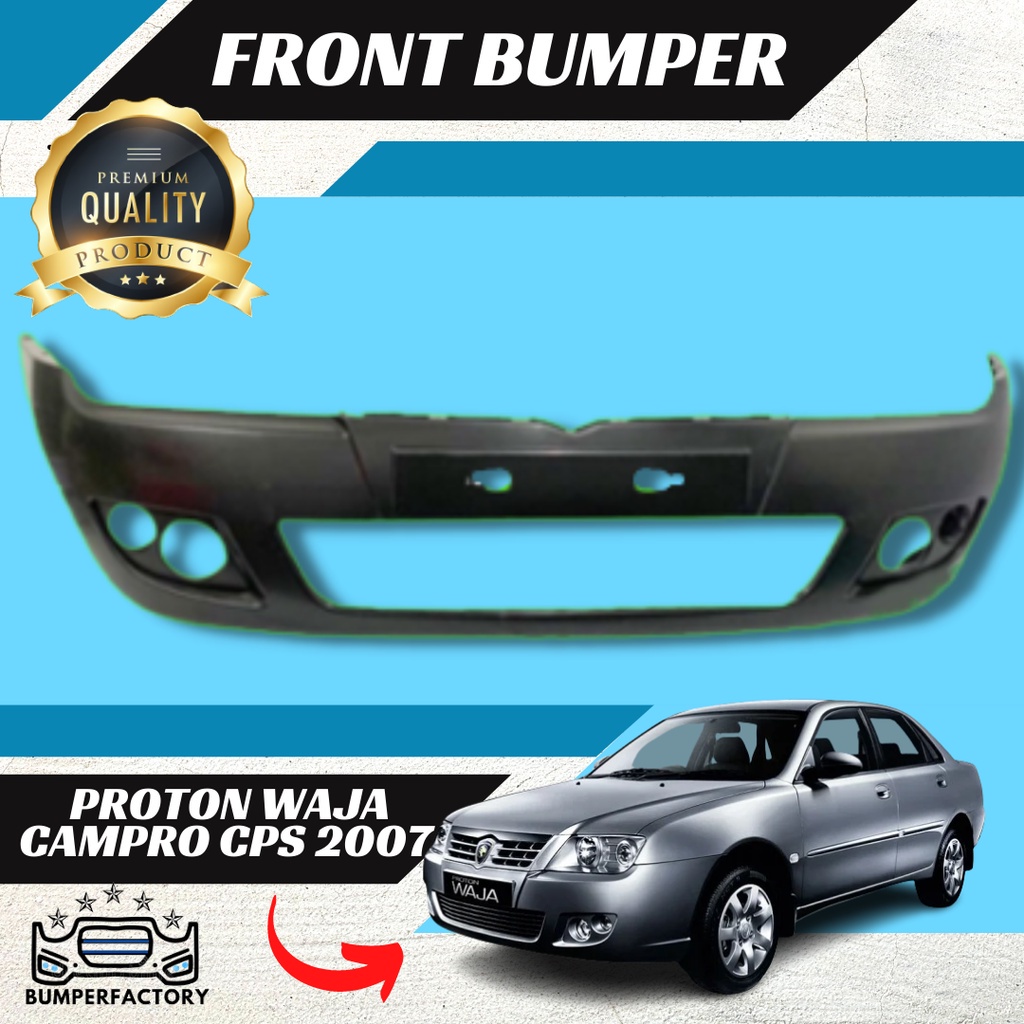 Bodykit Proton Waja Campro Cps Front Bumper Depan Grille Sarong Logo 3D ...