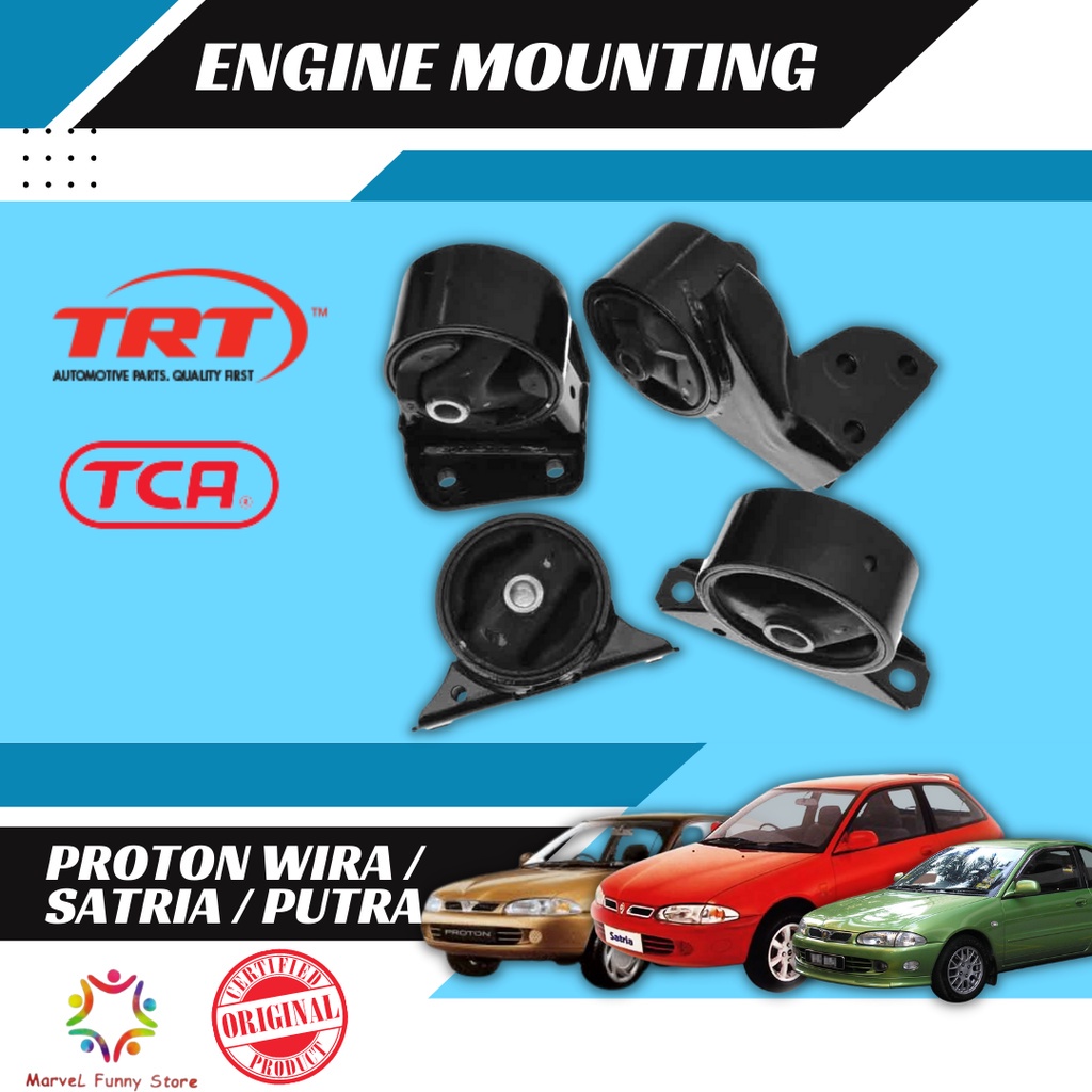 Proton Wira Satria Putra Engine Mounting Kit | Shopee Malaysia