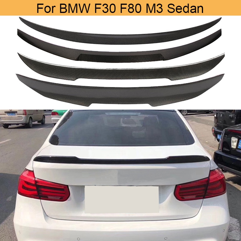 3 Series Rear Trunk Boot Lip Wing Spoiler for BMW F30 F80 M3 Sedan 2012 ...