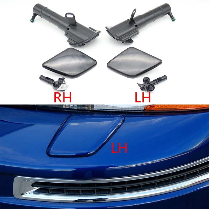 Car Headlamp Washer Pump Actuator Headlight Spray Nozzle Jet Cover For ...