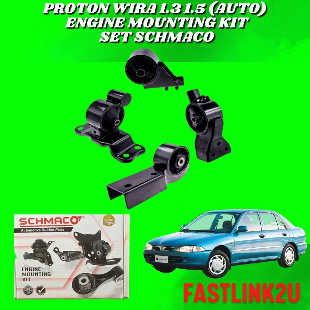 Proton Wira 1.3 1.5L Schmaco Engine Mounting Kit | Shopee Malaysia