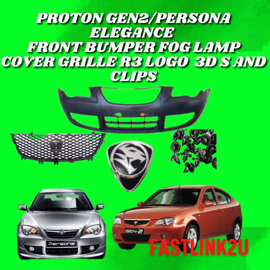 Bodykit Proton Gen2 / Persona Elegance Front Bmpr Depan Pp Material Fog ...
