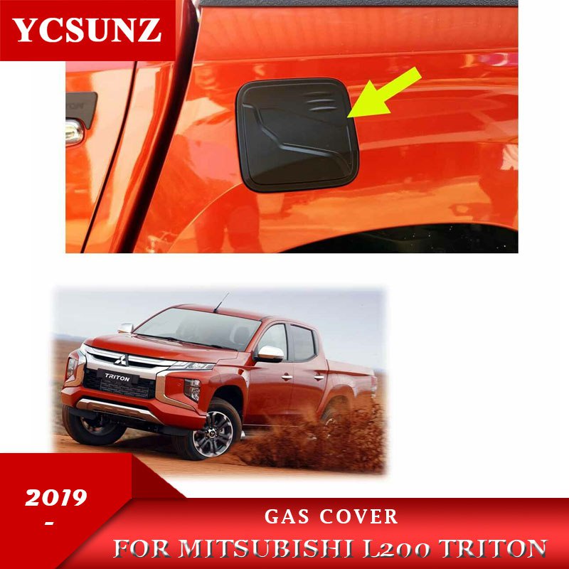ABS Gas cover For Mitsubishi L200 Triton 2019 2020 2021 Ram 1200 Strada ...