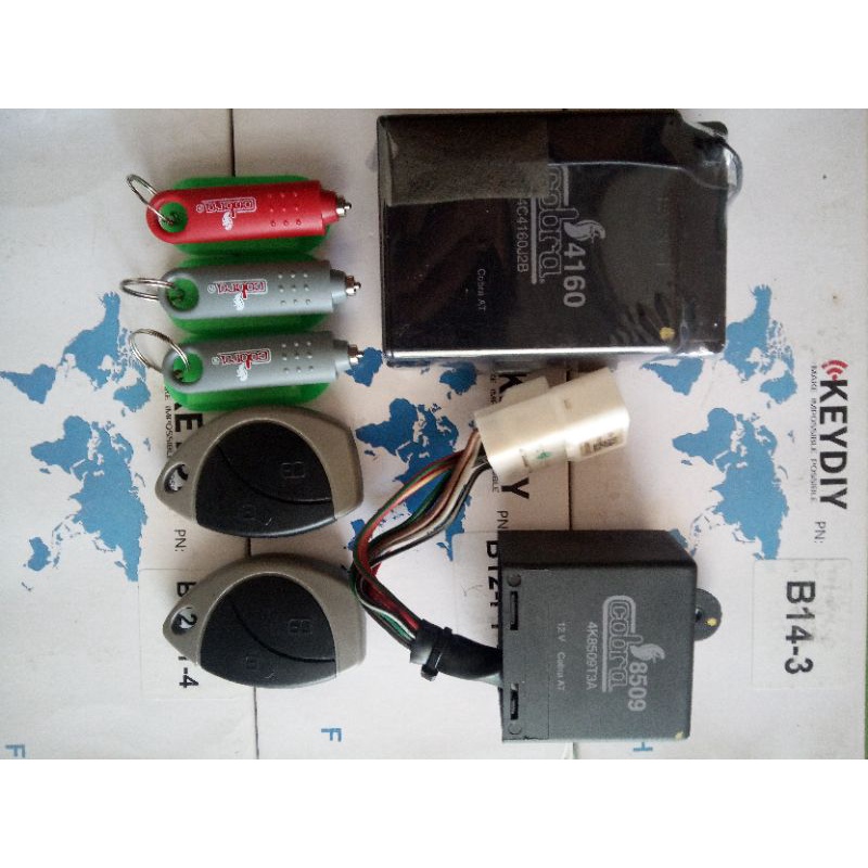 ORIGINAL COBRA ALARM 4160/8509 VIOS NCP42, HILUX & INNOVA | Shopee Malaysia
