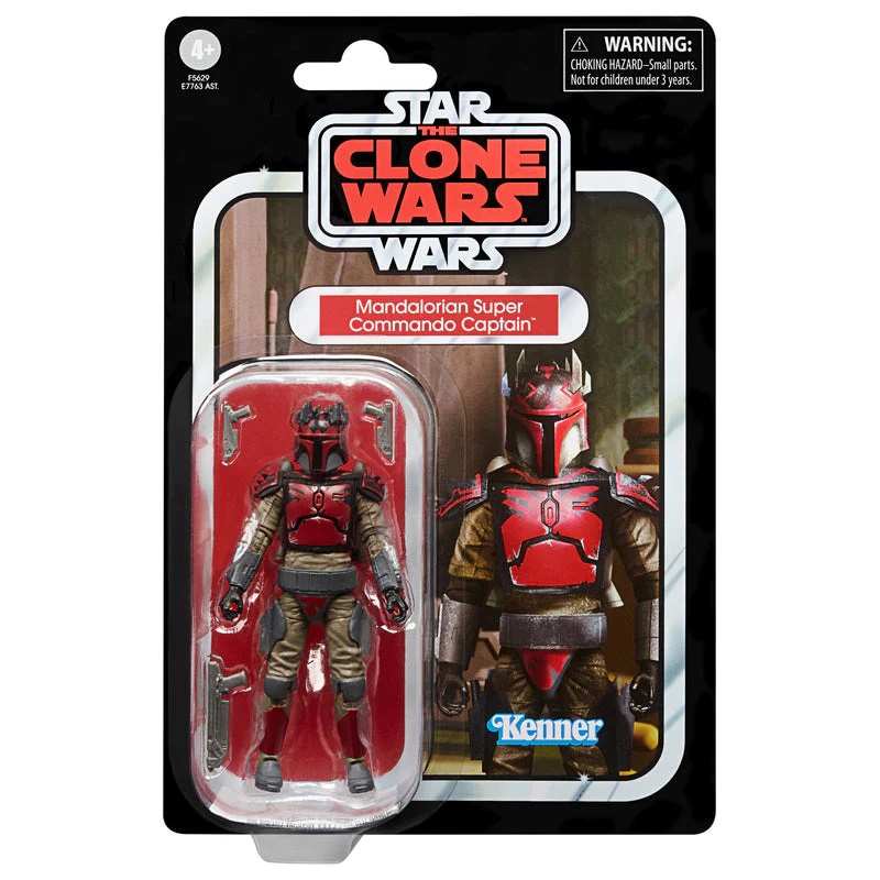 Star Wars Mandalorian Super Commando Captain (Clone Wars) Mandalore ...