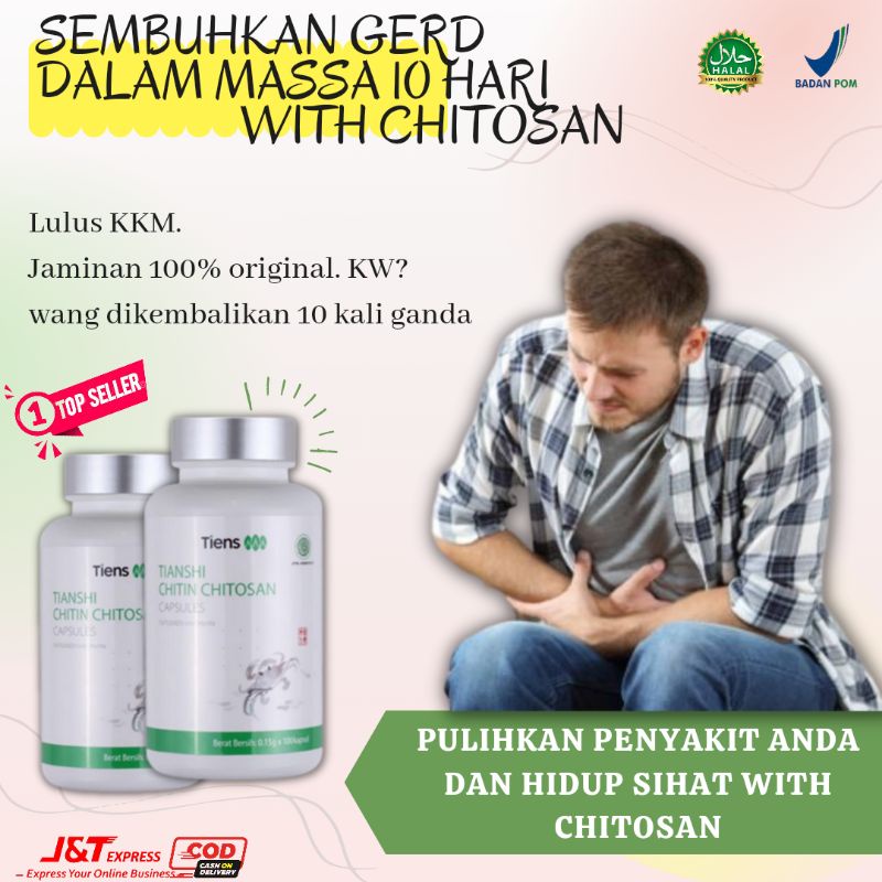 UBAT GERD GASTRIK CHITOSAN UBAT ASAM LAMBUNG SUPLEMEN HERBAL SEMBUHKAN ...