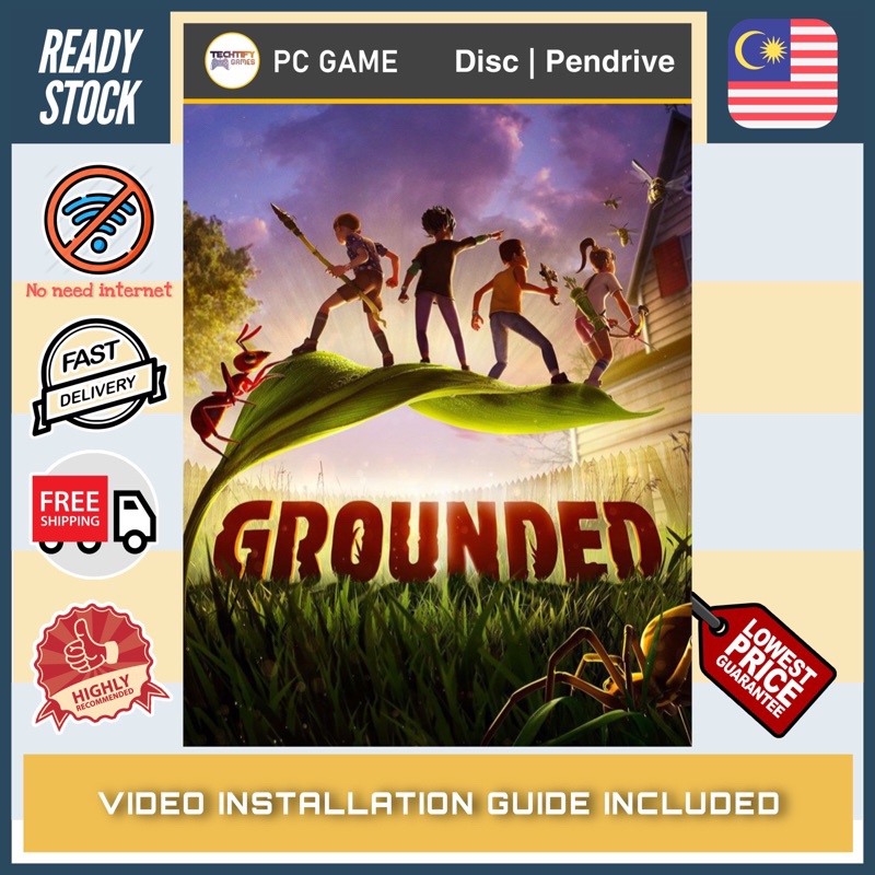 [PC Game] Grounded: Fully Yoked Edition - Offline [Disc | Pendrive ...