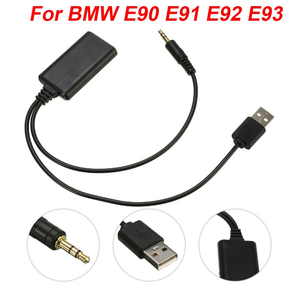 Radio Cable Adapter For BMW E90 E91 E92 E93 Car Auto Bluetooth ...