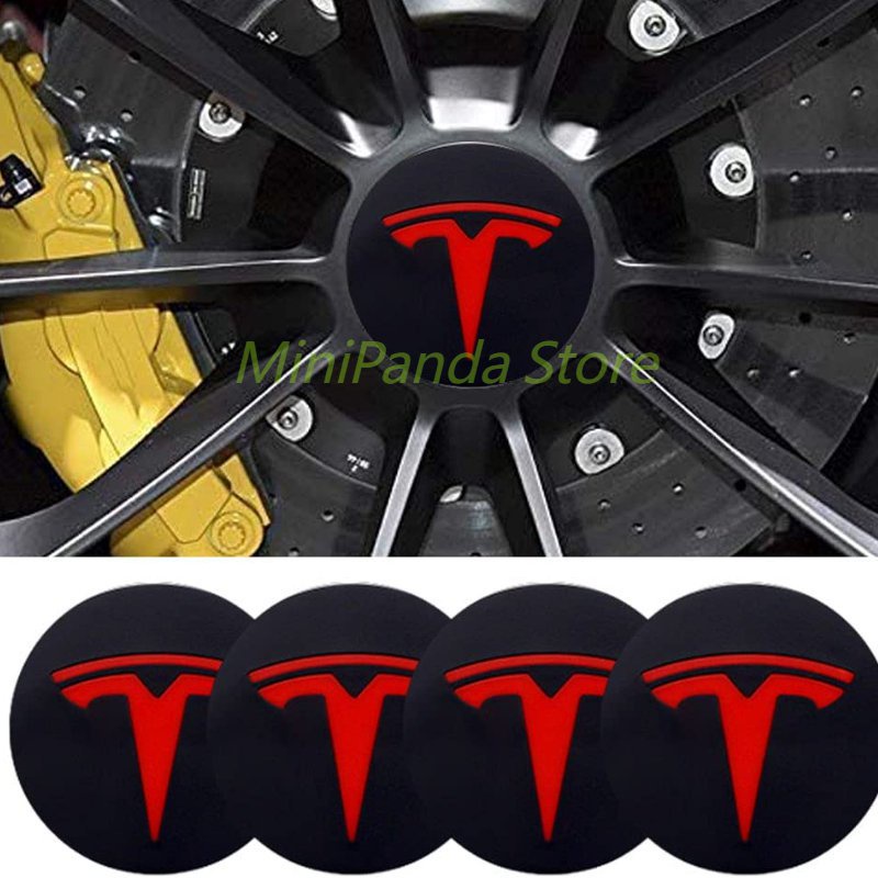4pcs 2.22inch Car Logo ABS Material Wheel Center Cap Sticker Wheel ...