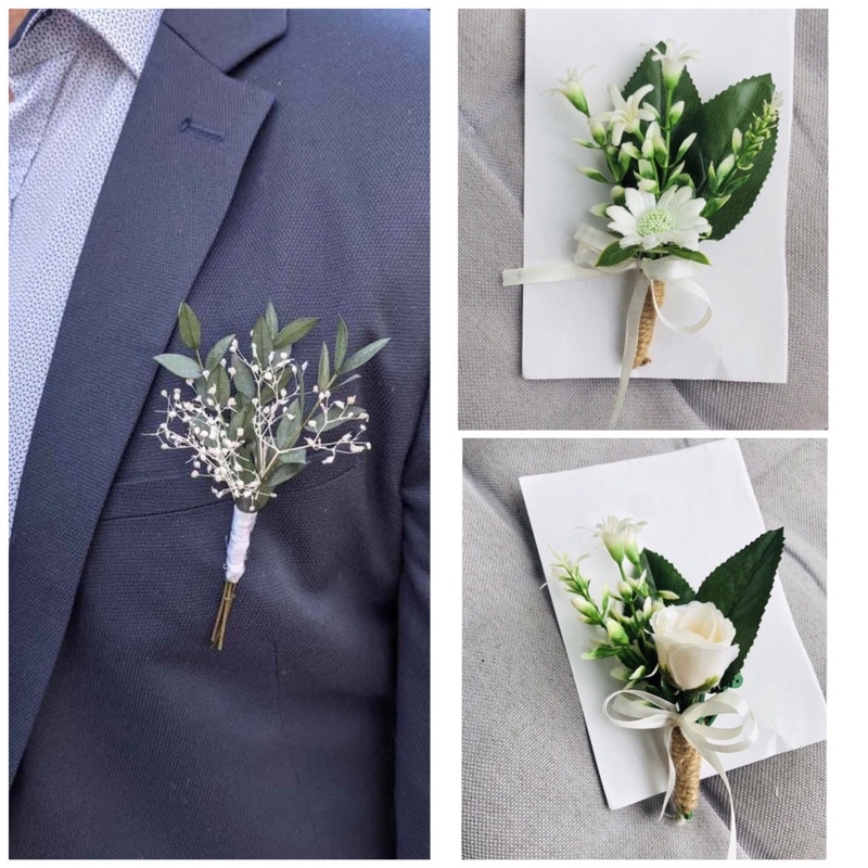 CORSAGE FLOWER / WEDDING BROOCH CORSAGE FLOWER / KAHWIN BUNGA / BUNGA ...