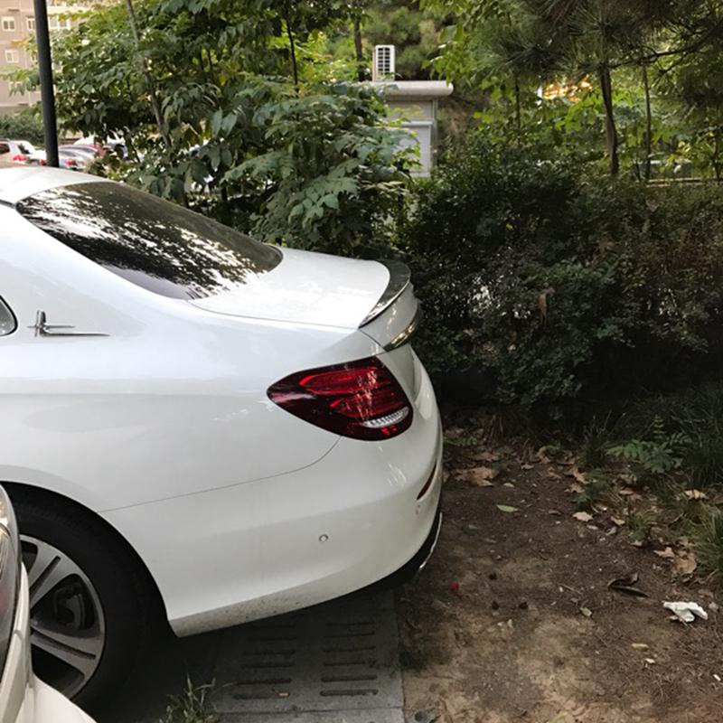 AMG Style spoiler For Mercedes W213 spoiler E Class 4-Door Sedan E200 E220 E250 E300 Carbon ...