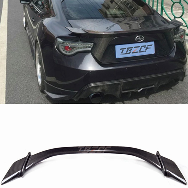 Car-styling Carbon fiber Material KS Style GT 86 BRZ Rear Trunk wing ...