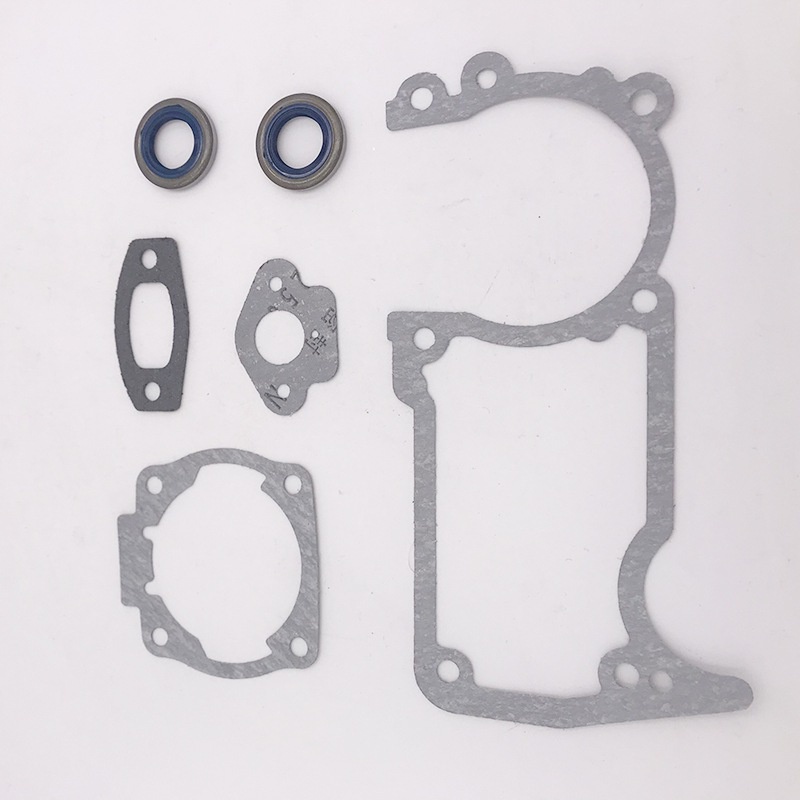 Gasket of Cylinder Muffler Exhaust Kit For Husqvarna 50 51 55 Rancher ...