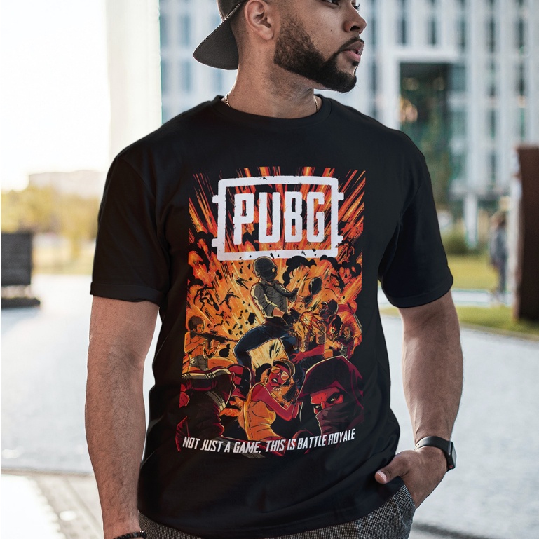 PUBG Mobile Game Tshirt Design Terbaru Limited Stok Premium Quality 100 ...