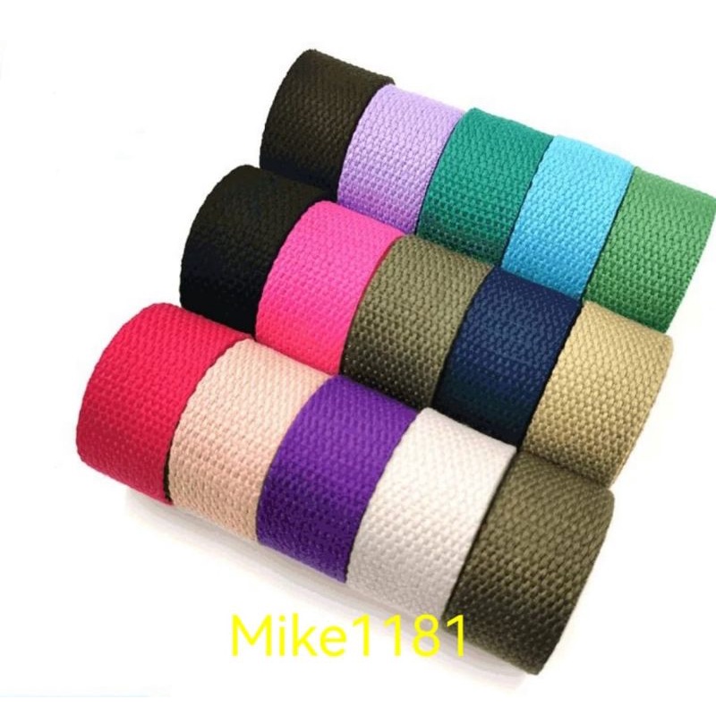 Webbing Strap Canvas 2.5cm 3.2cm 3.8cm Webbing High Quality Bag Straps ...