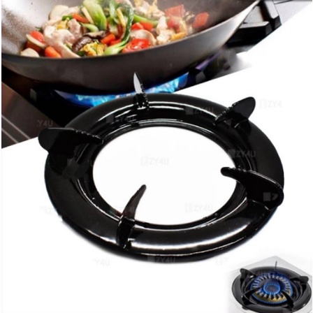 🔥【READY STOCK】🔥 Aluminium Gas Stove Stand Black Gas Stove Stand Gas ...