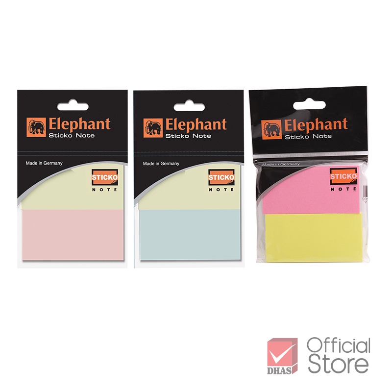 Elephant Sticky Note Mini Memo (1.5 x 3") | Shopee Malaysia
