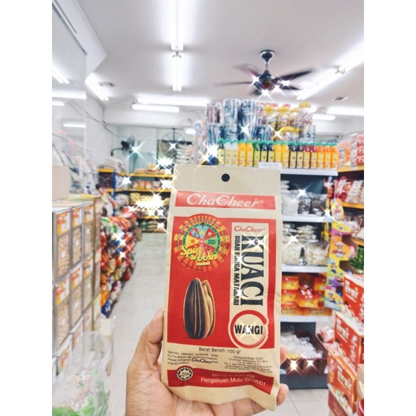 [Ready Stock] 100gram Cha Cheer Kuaci / Sunflower Seeds Kuaci Bunga ...