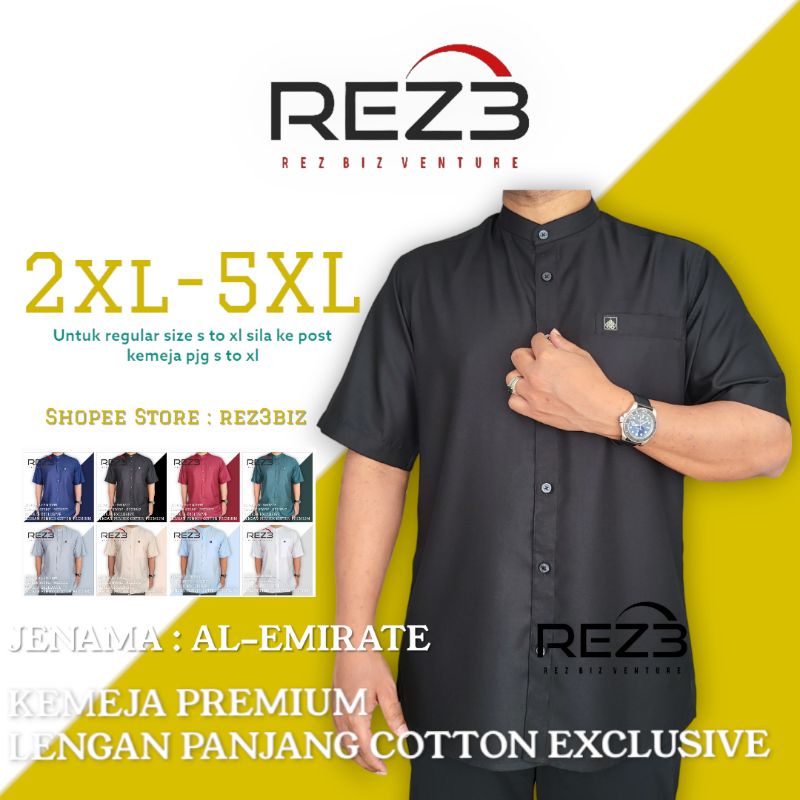 2 FOR RM 100 *PLUS SIZE 2XL TO 5XL EXCLUSIVE KEMEJA LENGAN PENDEK CASUAL SHIRT COTTON LELAKI ...