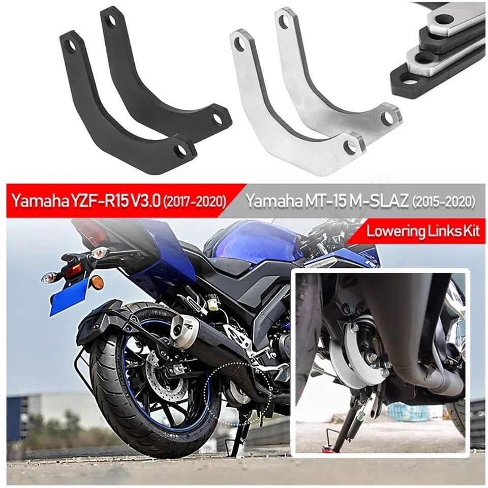 Motorcycle Lowering Link Kits for 2017-2020 Yamaha YZF R15 V3 MT15 MT ...