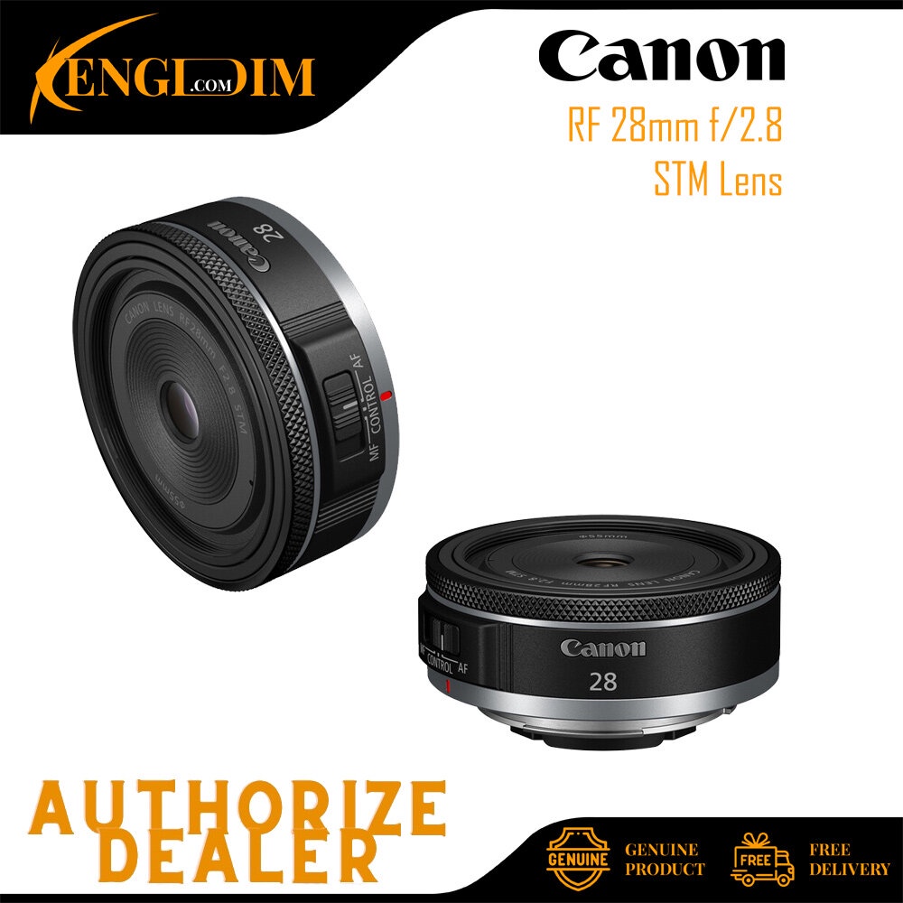 Canon RF 28mm f/2.8 STM Lens (Canon RF) (Canon Malaysia Warranty ...