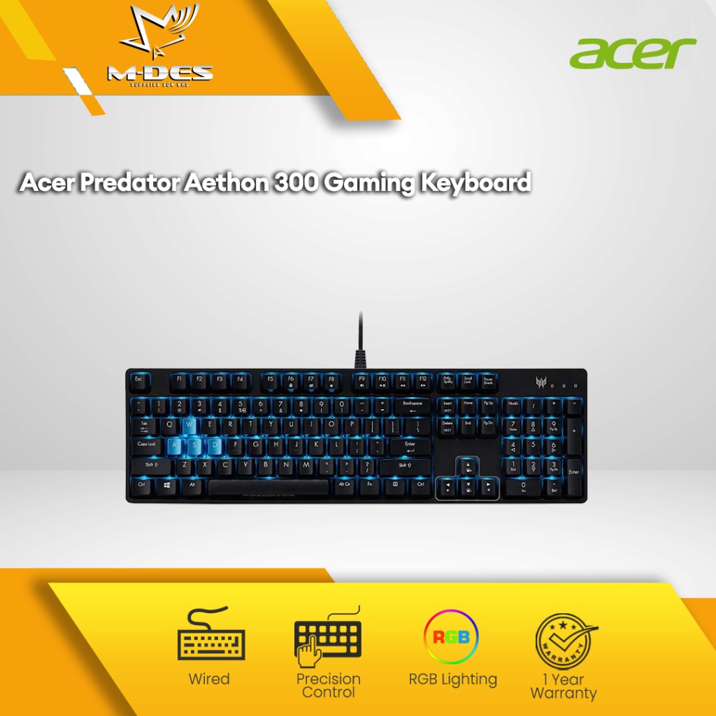 Acer Predator Aethon 300 Gaming Keyboard | Shopee Malaysia