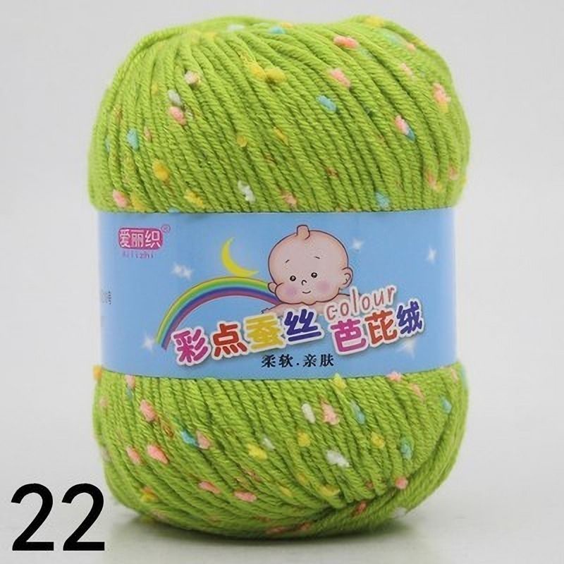 Benang Kait Dot Yarn Crochet Yarns Knitting Yarn Benang Soft Berry Dot ...