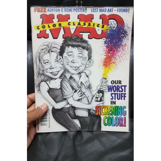 Buku Majalah MAD MAGAZINE: MAD COLOR CLASSICS April 2004 | Shopee Malaysia