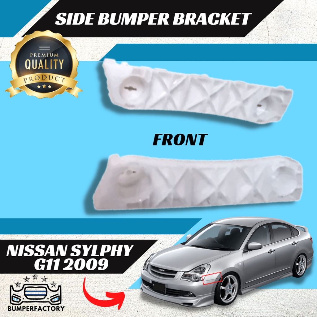 Nissan Sylphy G11 Front Depan Side Bumper Bracket | Shopee Malaysia