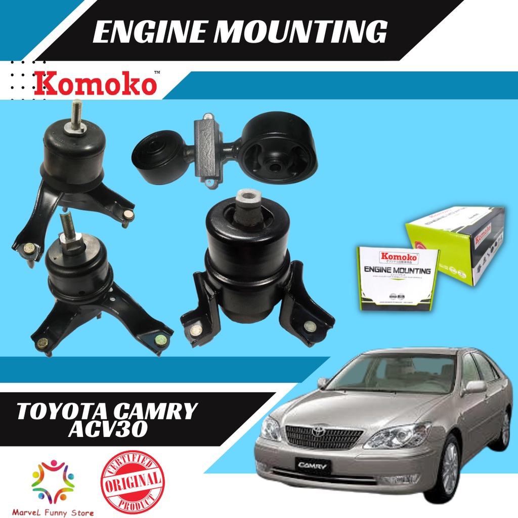 Toyota Camry Acv30 Acv40 Tca Komoko Japan Engine Mounting Kit | Shopee ...