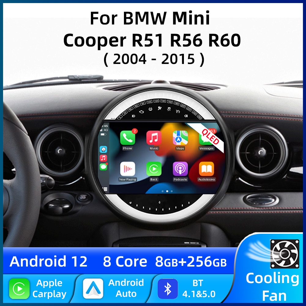 For BMW Mini Cooper R51 R56 R60 Android Car Radio DVD Multimedia Player ...