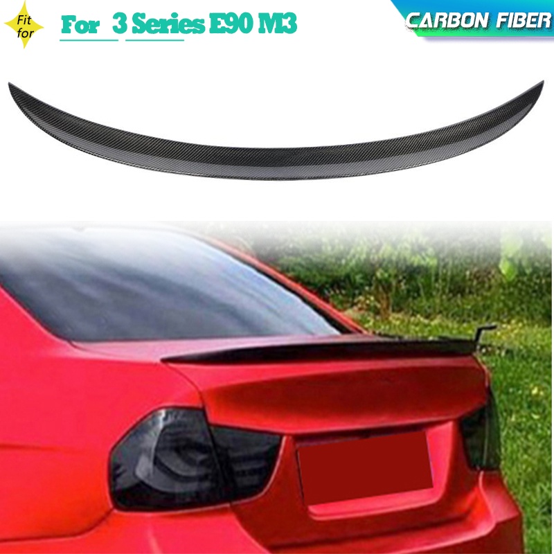Carbon Fiber Rear Trunk Wing Spoiler For BMW 3 Series E90 M3 M Sport ...