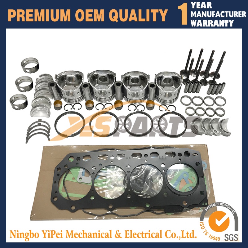 Overhaul Rebuild Kit TK486 TK4.86 TK486V For Thermo King Piston Ring ...