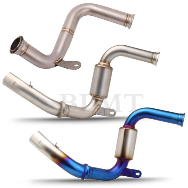 KTM Exhaust Mid Pipe Eliminating Link Pipe Slip on For KTM DUKE 125 390 ...