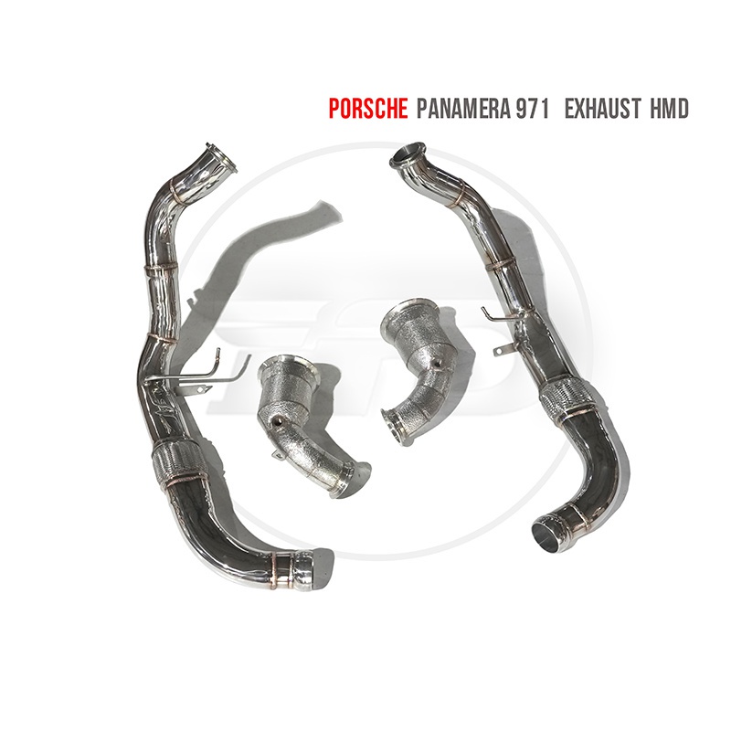 HMD Exhaust Manifold Downpipe for Porsche Panamera 971 970 Car ...