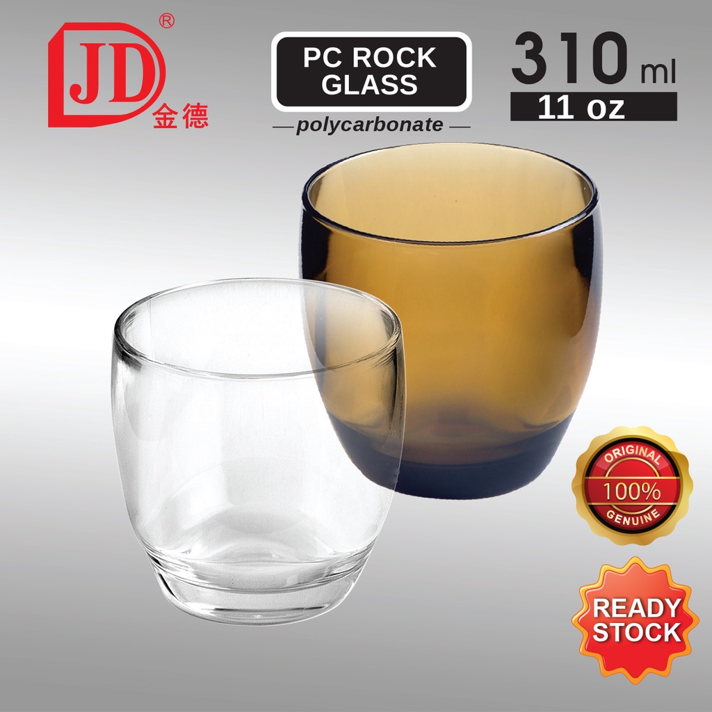 【JD】PC Rock Glass / PC Cup / Drinkware (310ml) | Shopee Malaysia