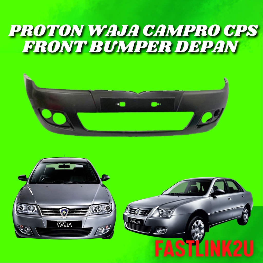 Fastlink Bodykit Proton Waja 2007 Campro Cps Front Bumper Depan Grille ...
