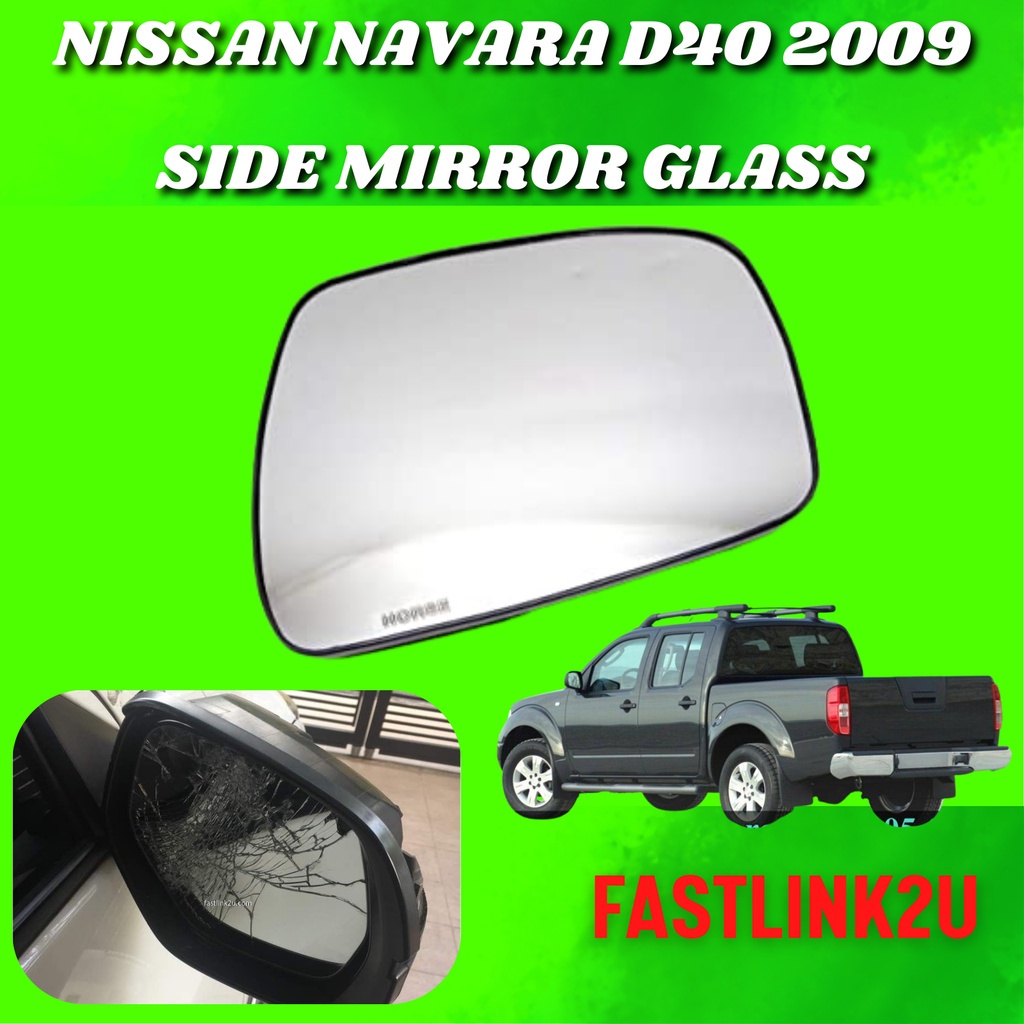 Original Nissan Navara Old 2009 - 2014 Side Mirror Glass Cermin ...