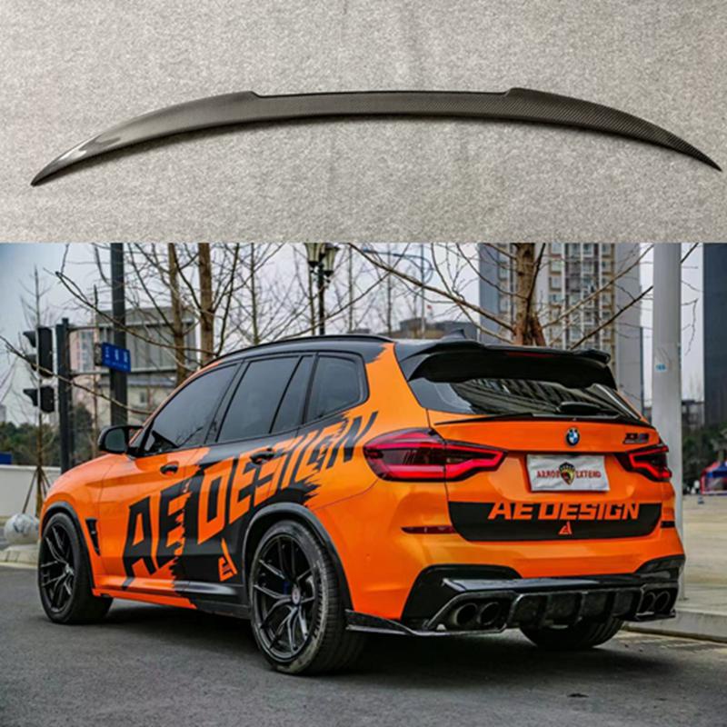 for BMW X3 G01 high-quality carbon fiber and FRP black color rear ...