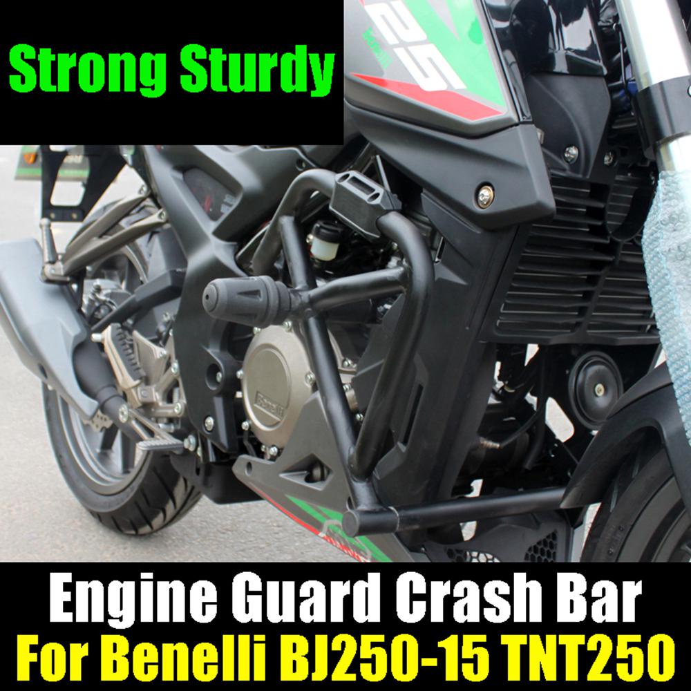 Motorcycle Engine Guard Crash Bar Stunt Cage Bumper Protector Frame ...