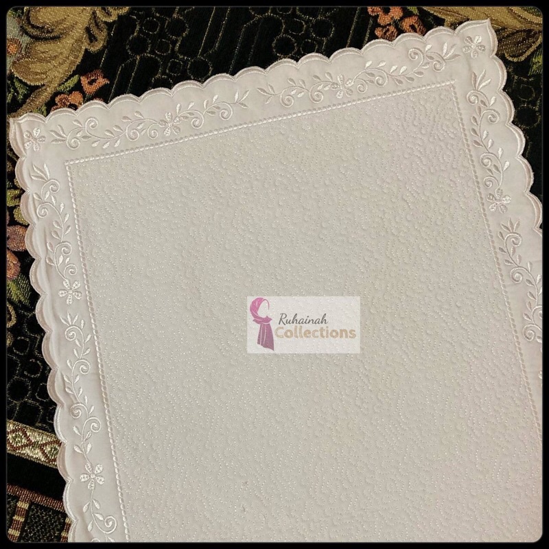 SEJADAH MUKA MINI SPAN EMBROIDERY | Shopee Malaysia